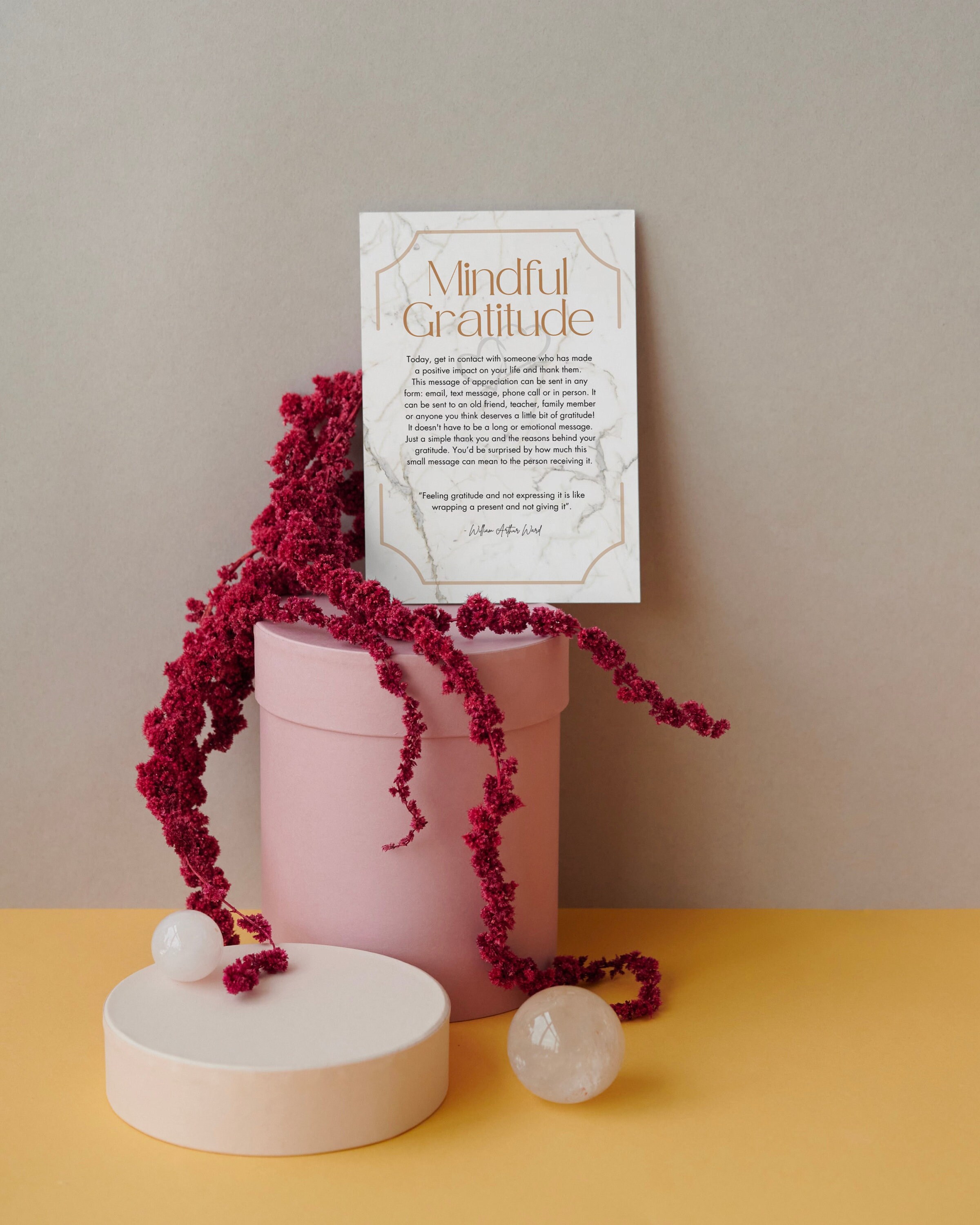 Mindful Gratitude Mindfulness Coping Skills Therapy Room - Etsy