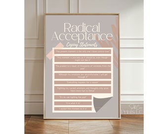 DBT ACCEPTS: Distracting Distress Tolerance Crisis - Etsy