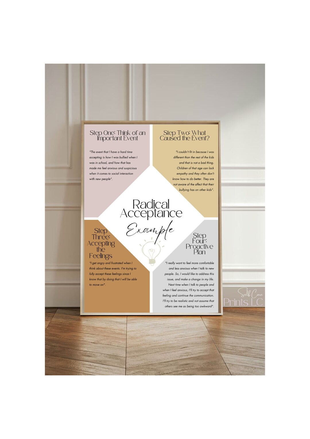 Radical Acceptance, How to Practice Radical Acceptance Example Self ...