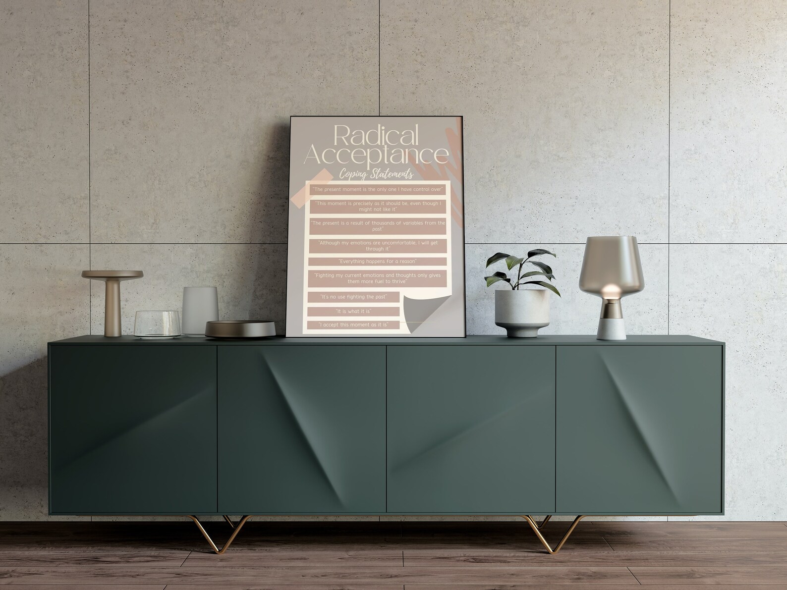 Radical Acceptance | Coping Statements | DBT | Reality Acceptance ...