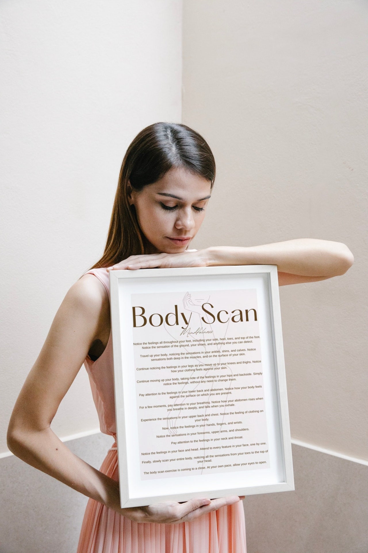 Body Scan | Mindfulness Exercise | Body Scan Wall Art | Worksheet ...