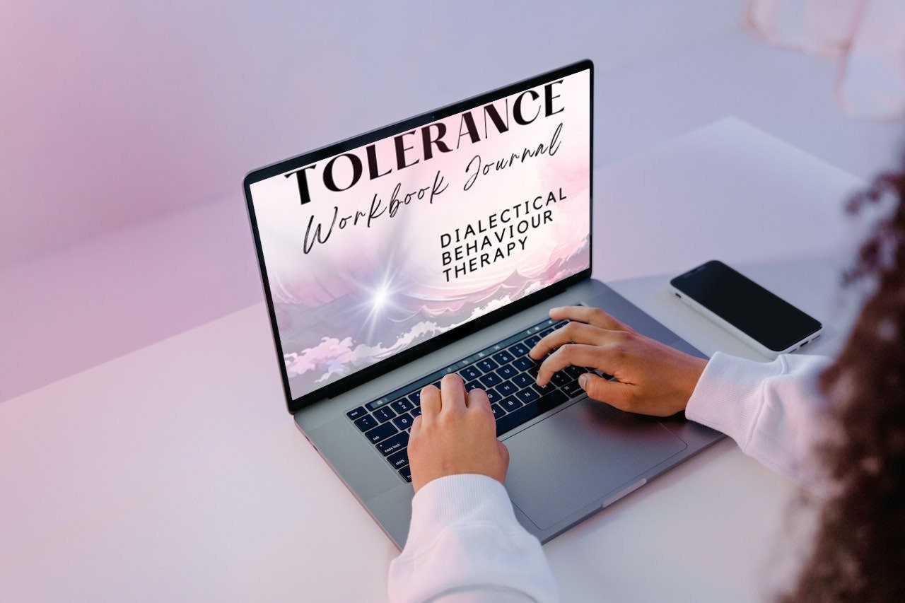 DBT Workbook Journal | Distress Tolerance | Editable Pages ...