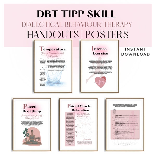 Dbt Handouts and Worksheets - Etsy
