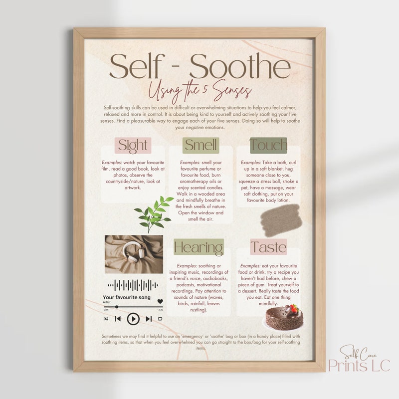 Five Senses Poster - Etsy