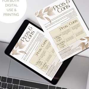 Pros & Cons Poster Worksheet DBT Dialectical Behaviour Therapy Distress ...