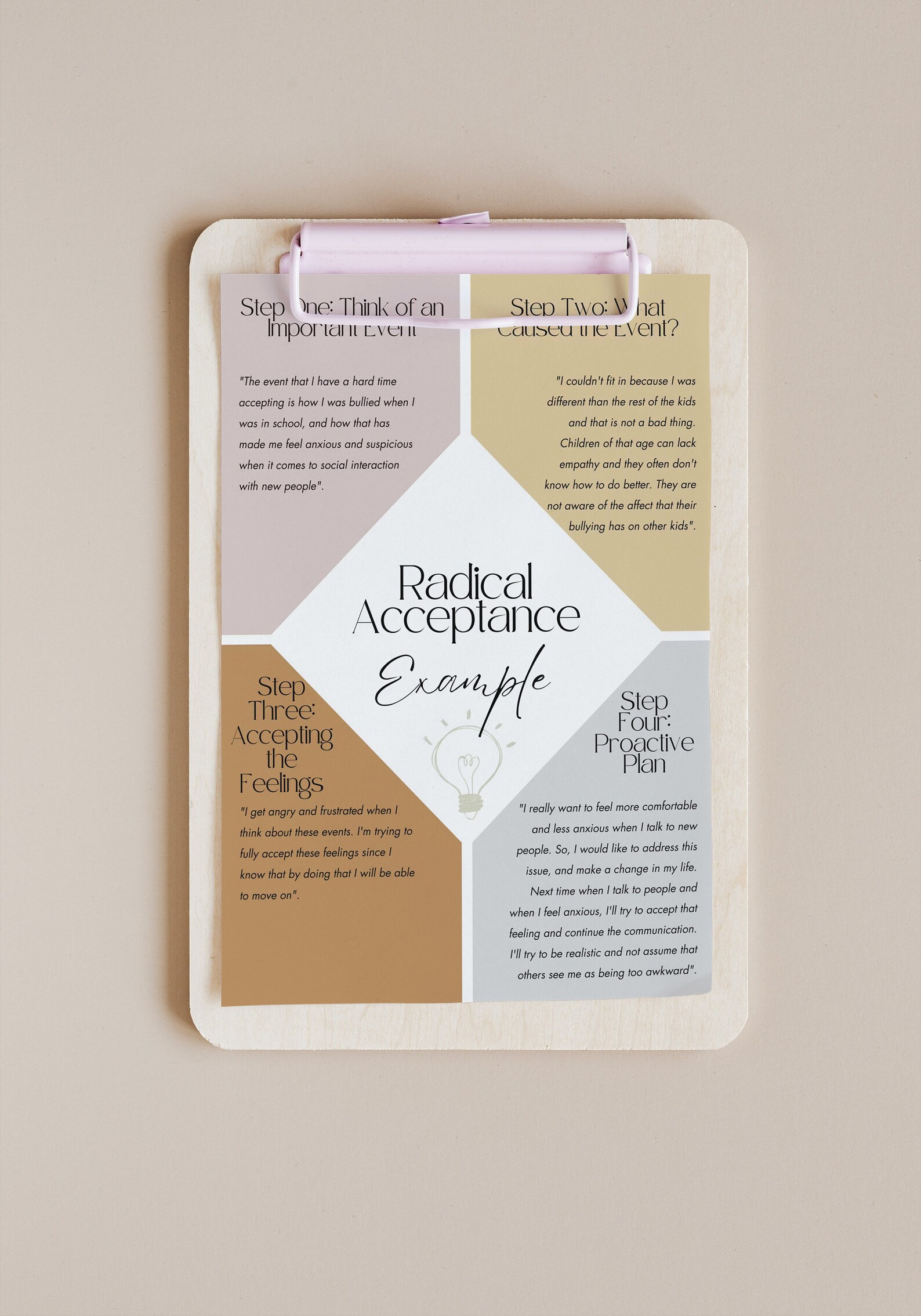 Radical Acceptance, How to Practice Radical Acceptance | Example | Self ...