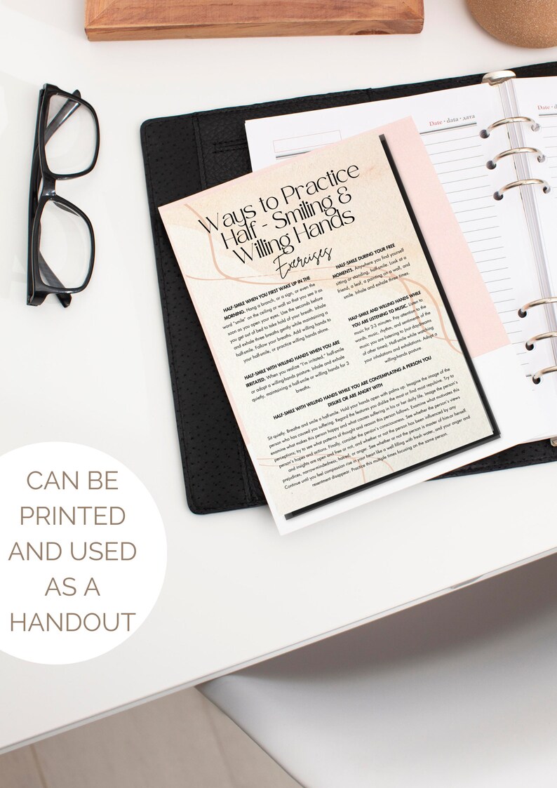Half Smile and Willing Hands: Ways to Practice Exercises DBT Distress ...