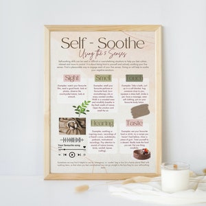 Self Soothe: Using the Five Senses DBT Dialectical Behaviour Therapy ...