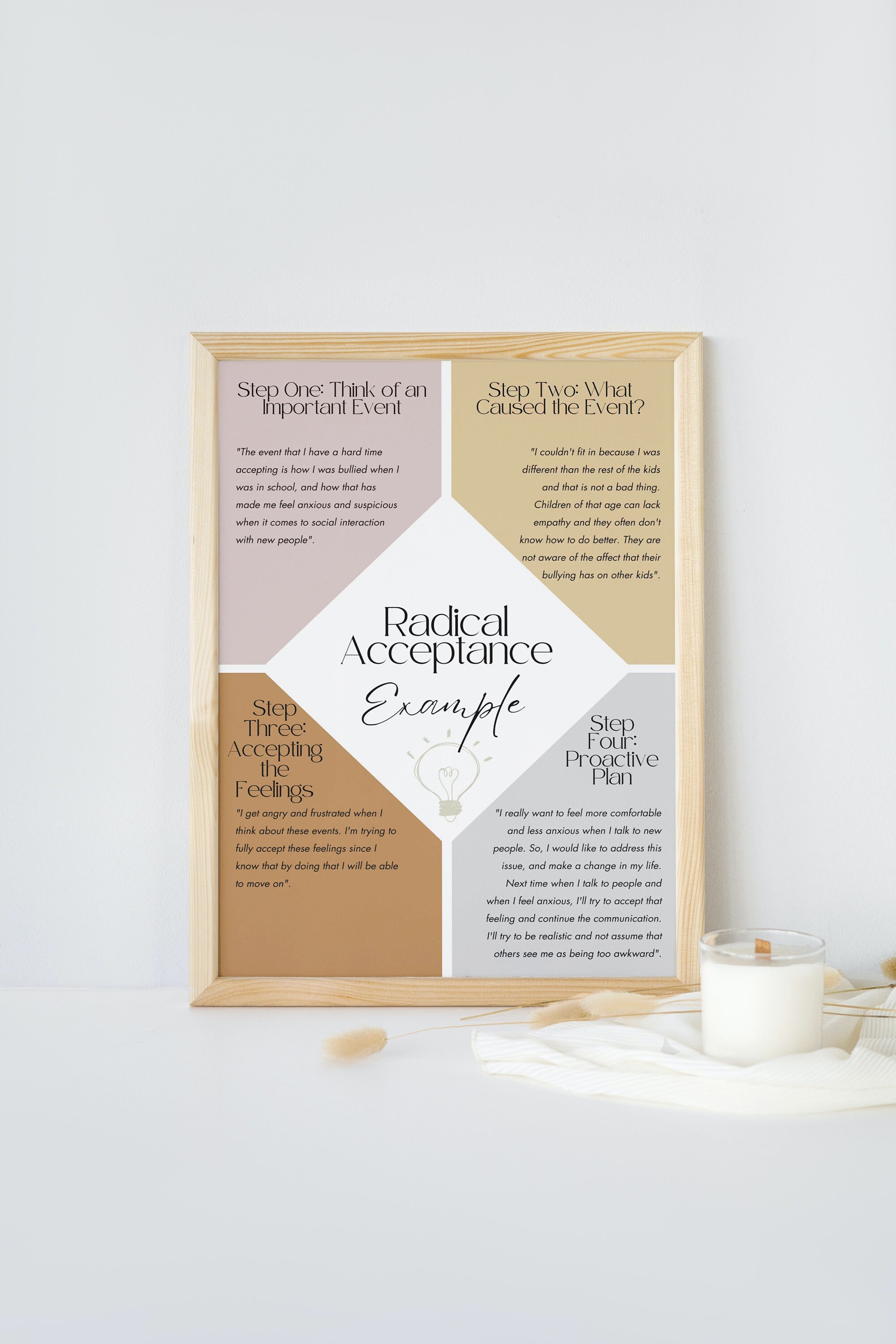 Radical Acceptance, How to Practice Radical Acceptance | Example | Self ...