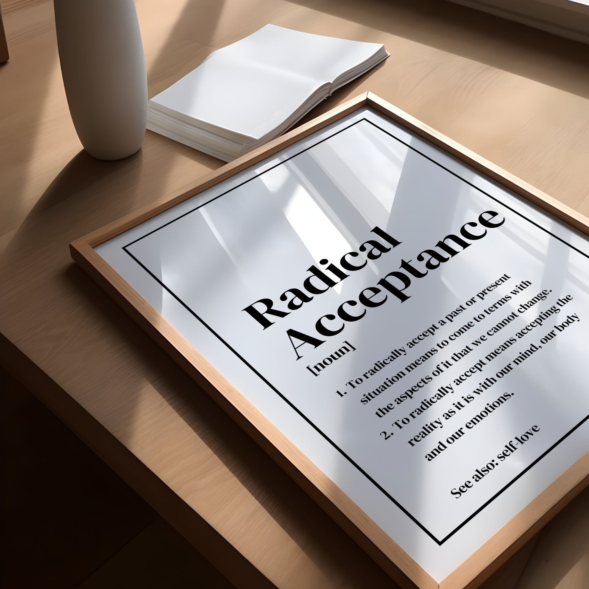 Radical Acceptance | DBT | Dialectical Behaviour Therapy | Radical ...