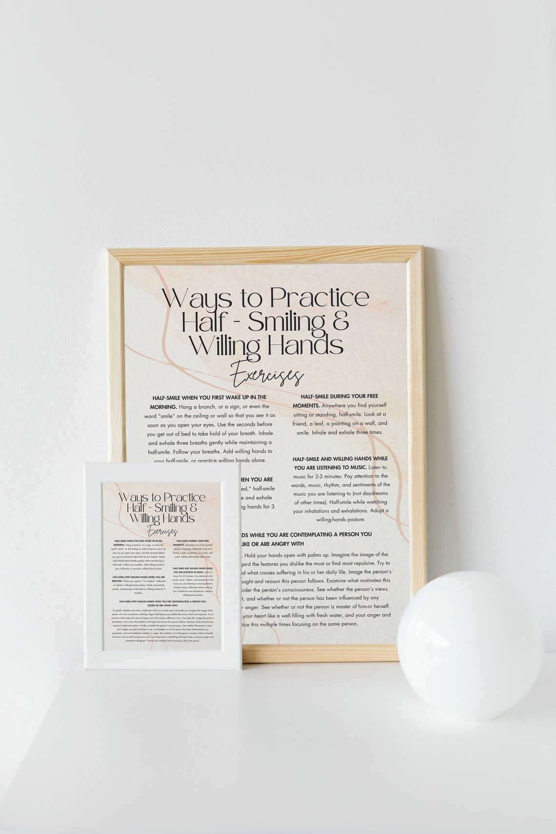 Half Smile and Willing Hands: Ways to Practice | Exercises | DBT ...