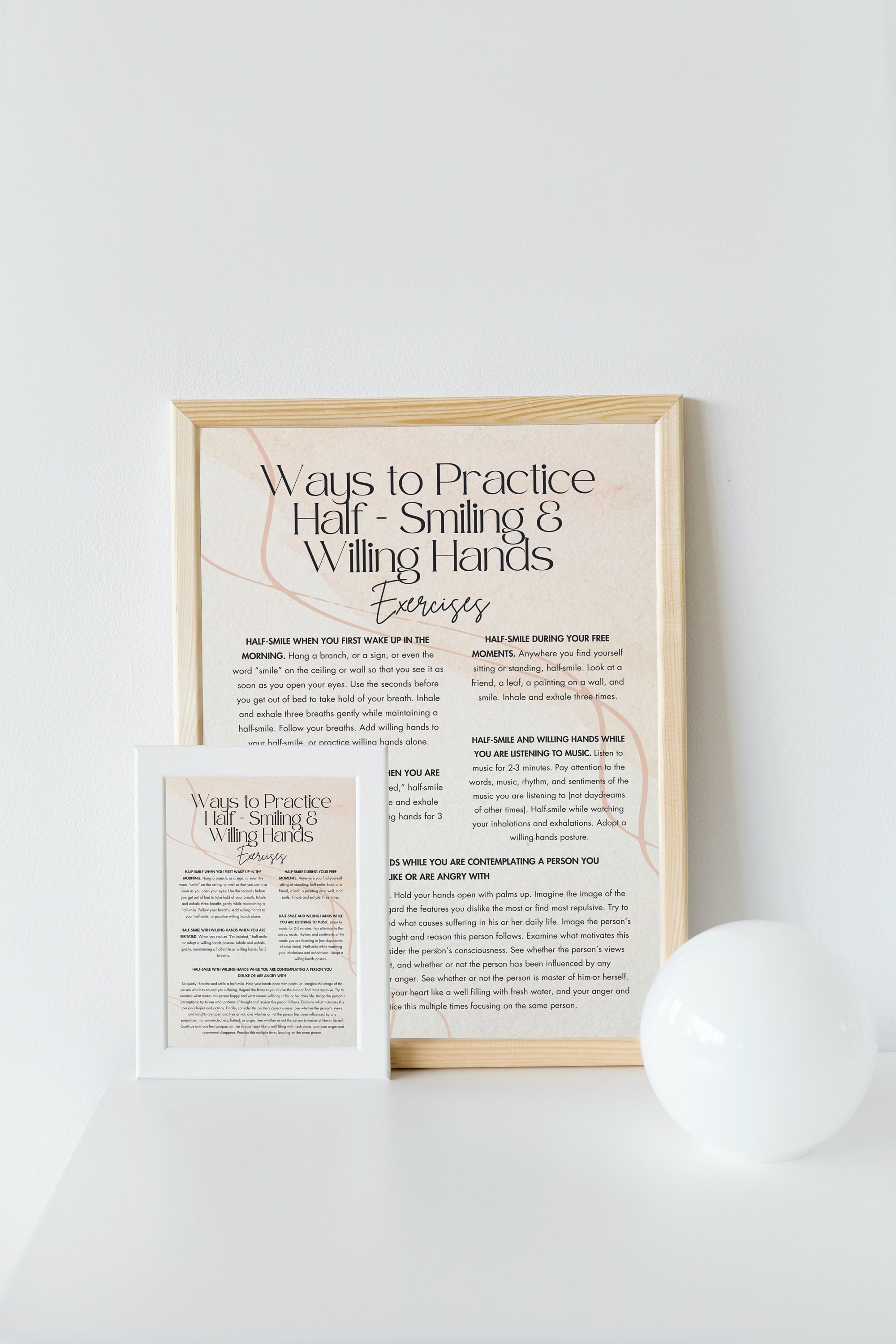 Half Smile and Willing Hands: Ways to Practice | Exercises | DBT ...