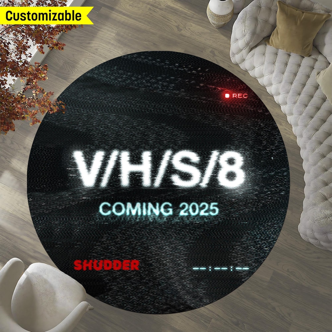 Shudder Horror Rug, Vhs Rug,vhs8 Rug,fallout Rug,movie Rug,new Rug ...