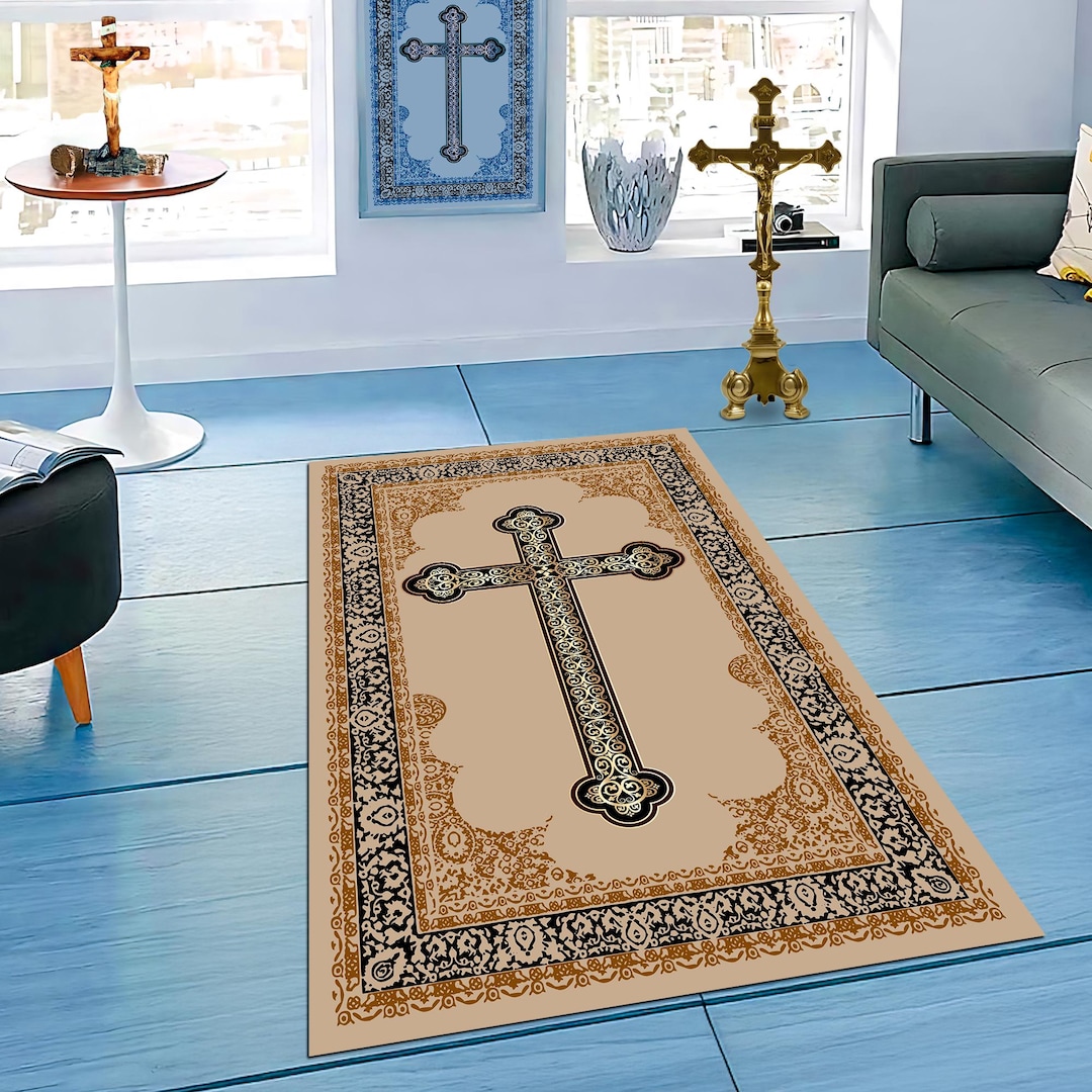 Christian Prayer Mat, Catholic Gifts, Custom Christian Mat, Christian ...