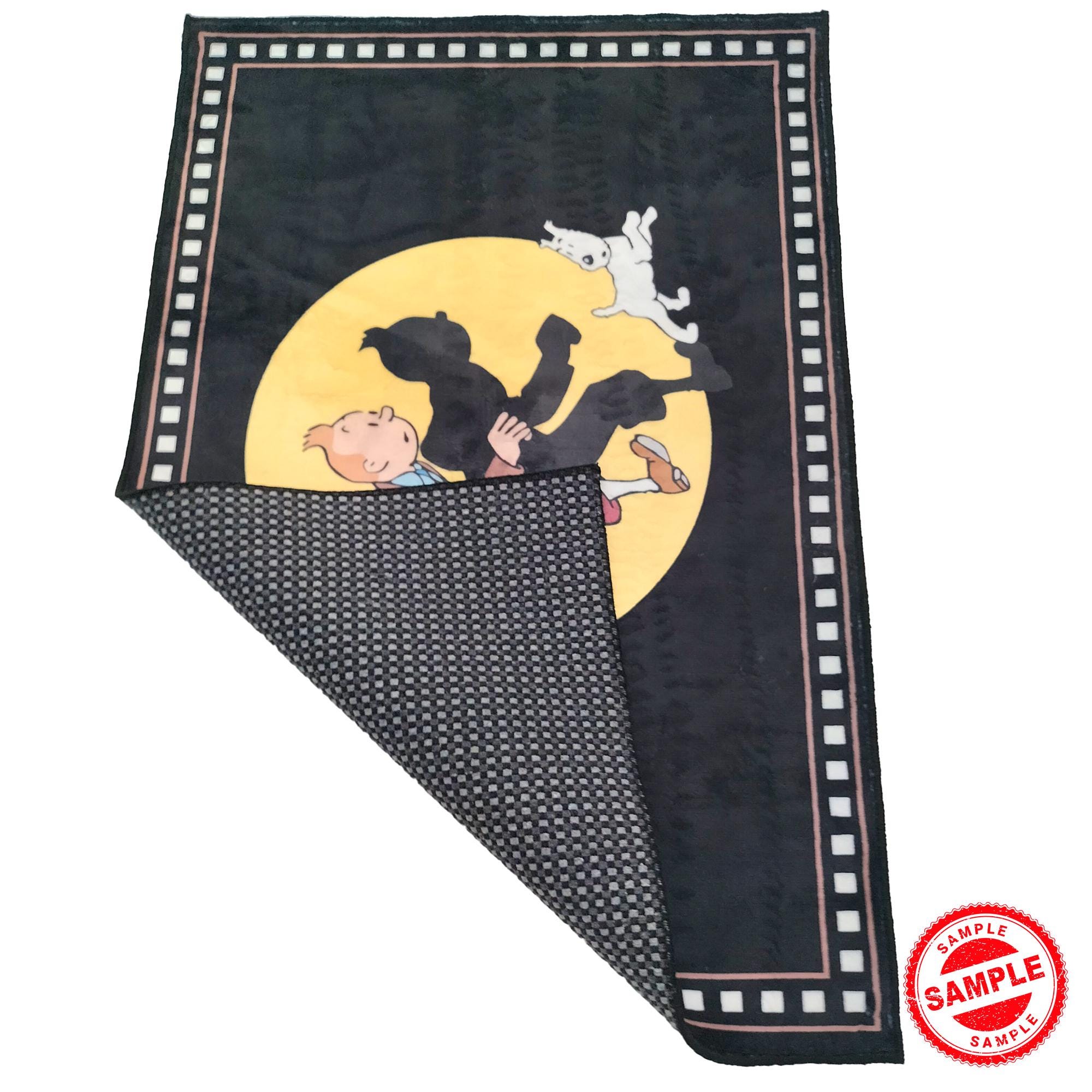 Tintin, Tintin Kids Rug, Tin Moon Rug, Tintin Gift,tintin Comic Rug ...