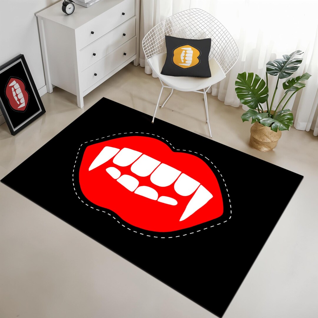 Vampire,vampire Decor,vampire Art,vampire Poster Rug,vampire Aesthetic ...