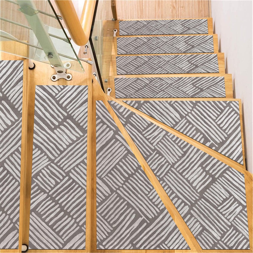 Rectangle Triangle Trapezoid & More Rug, Shaped Stair Rug, Stair Rugs ...