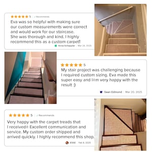 Stair Rug, Custom Shaped Stair Rug, Rectangle Triangle Trapezoid & More ...