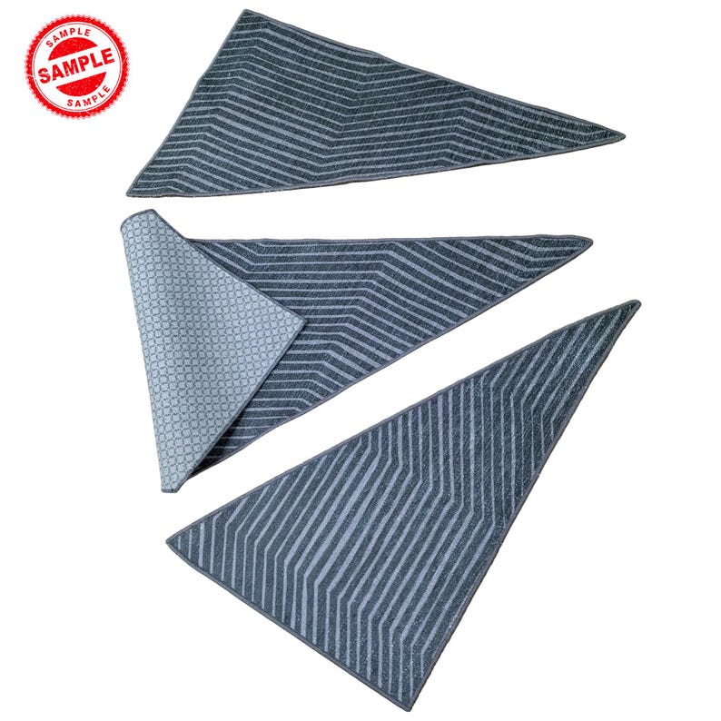 Shaped Stair Rug,stair Rug,rectangle Triangle Trapezoid & More Rug ...