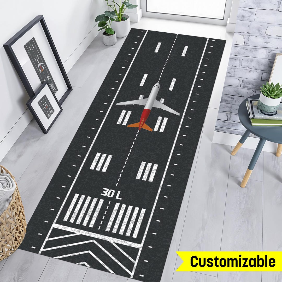 Pilot Gifts & Airplane Gifts – Aviation Runner, Plane Runner Rug ...