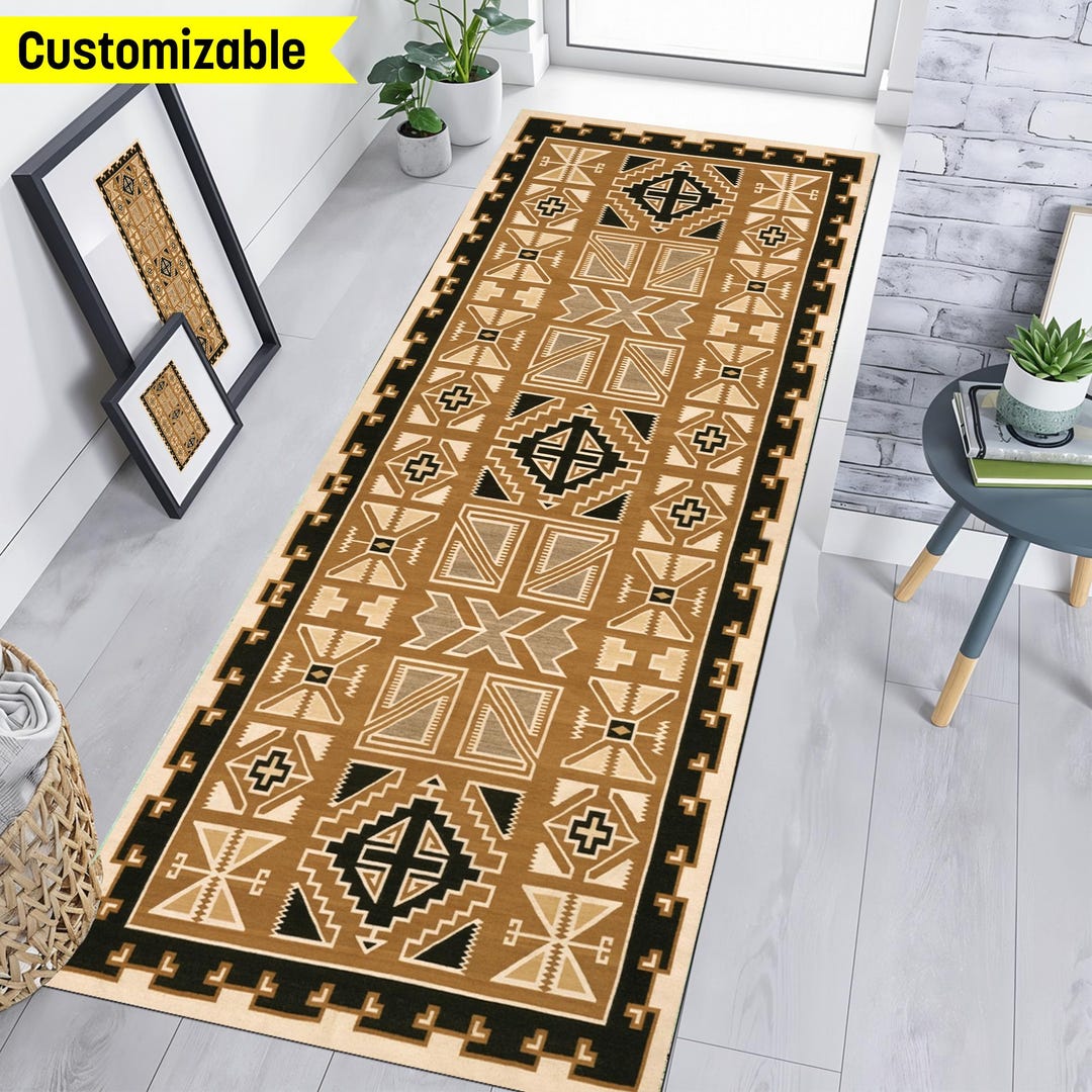 Native American Runner, Indigenous Runner, Kachina Runner,navajo Rug ...