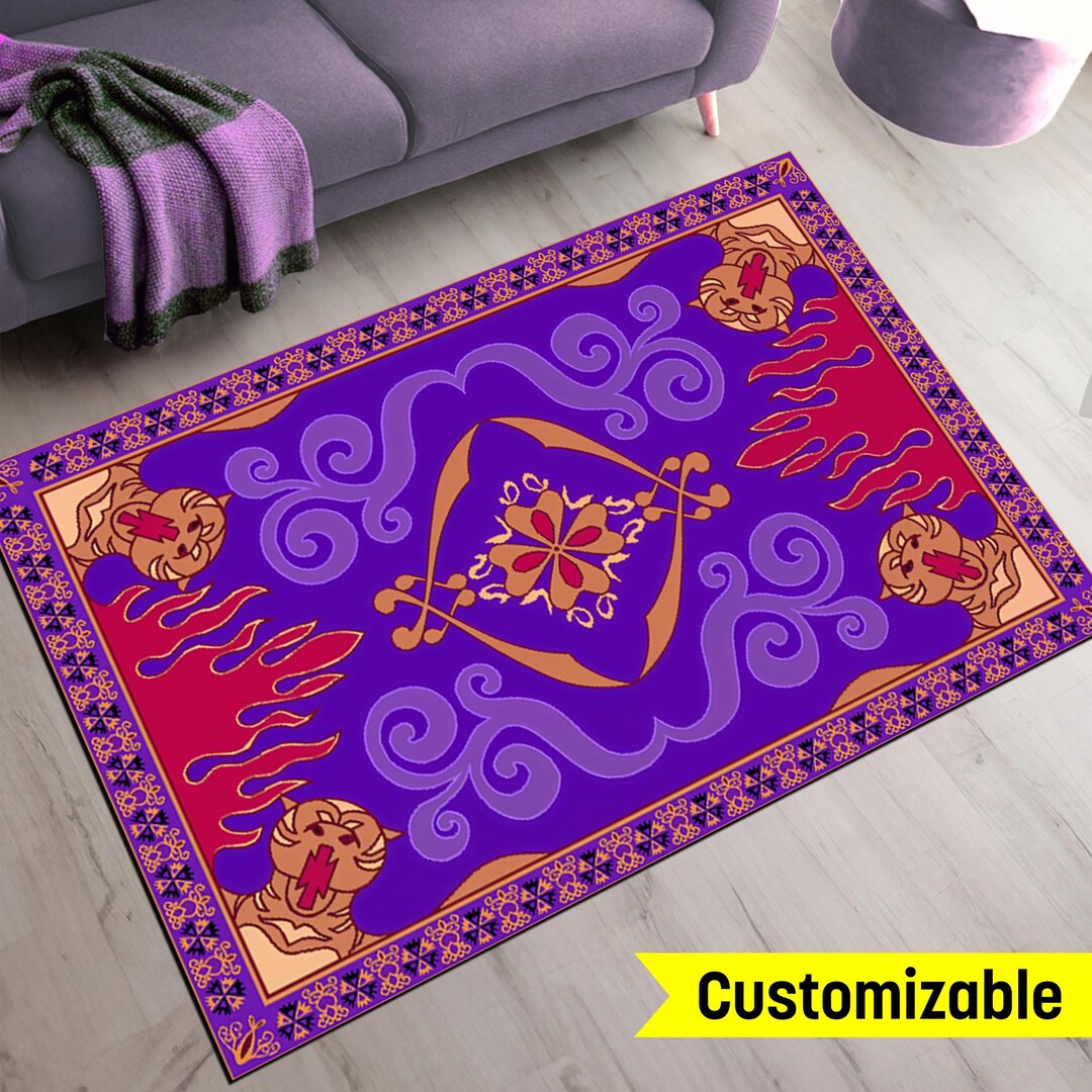 Afghan Rug, Fairy Tale Rug, Moroccan Rug, Ethnic Rug, Flying Rug, Magic ...