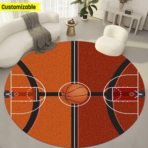 Basketball Rug,basketball Player Card Rug,team Logo Rug,basketball ...