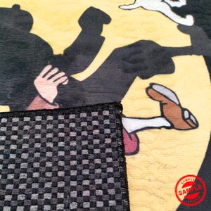 Tintin, Tintin Kids Rug, Tin Moon Rug, Tintin Gift,tintin Comic Rug ...