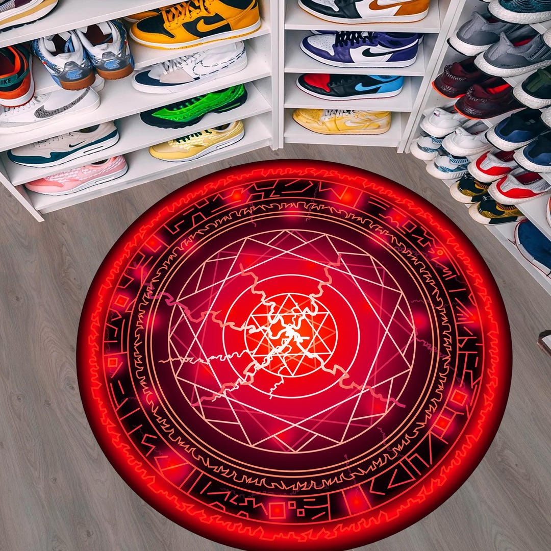 Magic Spell Ring Rug, Magic Gifts, Magic Circle, Spirit Summoning Rug ...