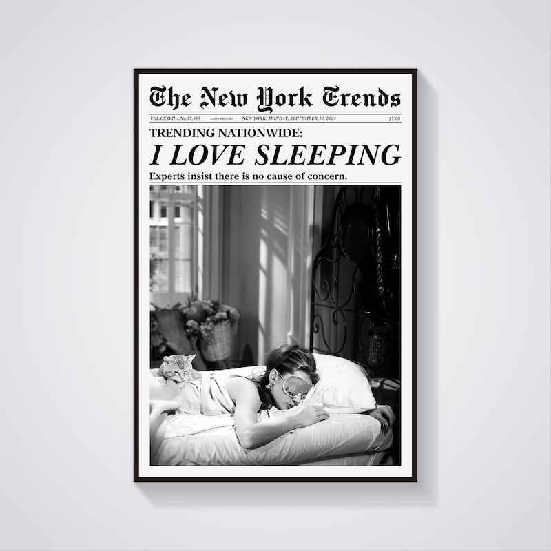 Sleep Poster - Etsy