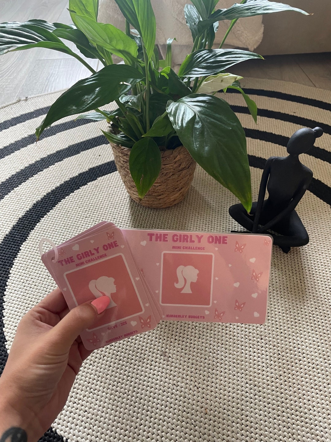 Baby Pink the Girly One Mini Savings Challenge Cash Stuffing Cash ...