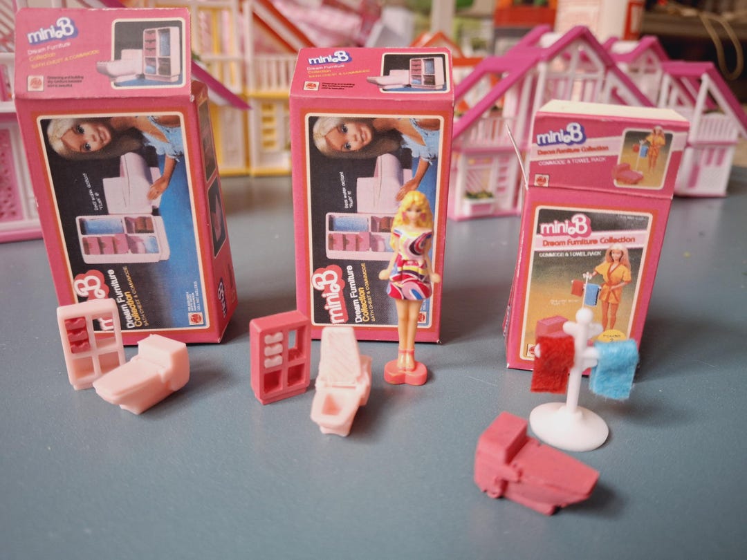 Miniature Dream Toilet Furniture Inspired | 1/8 - 1/48 Vintage A-frame ...