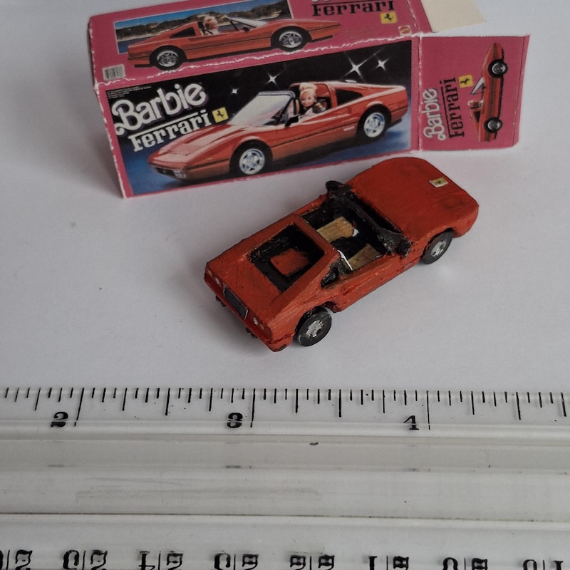 Barbie Ferrari - Etsy
