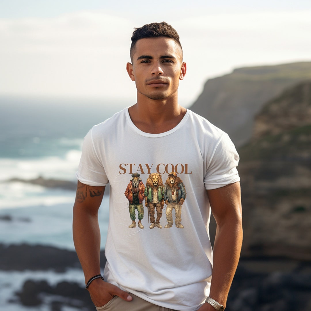 Lion Icon Trending Right Now Graphic T-shirt Retro Vintage - Etsy