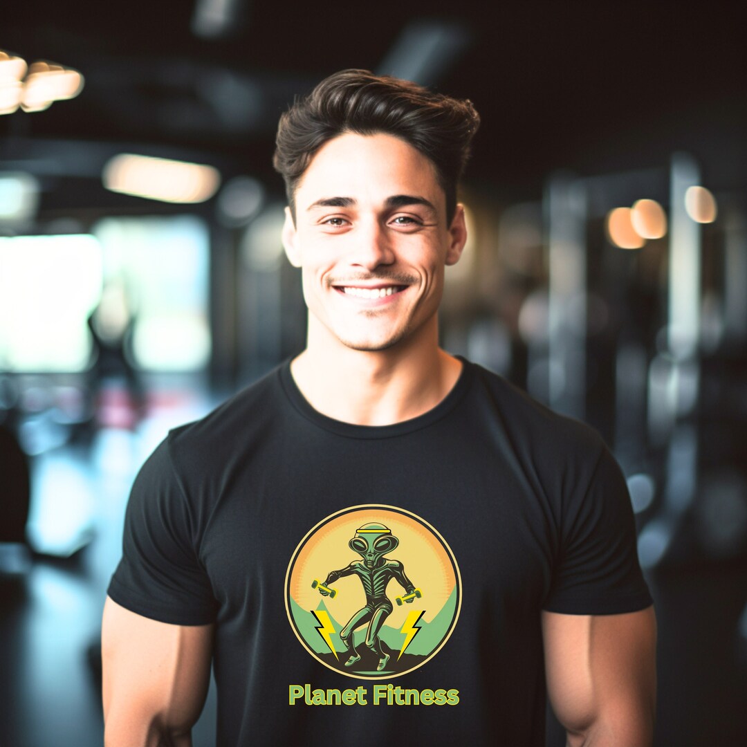 Planet Fitness Alien Head Alien Tshirt Alien Shirt Ufo - Etsy