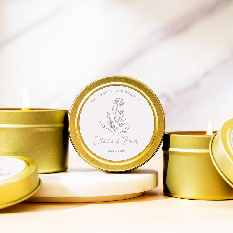 Personalized Candles - Etsy