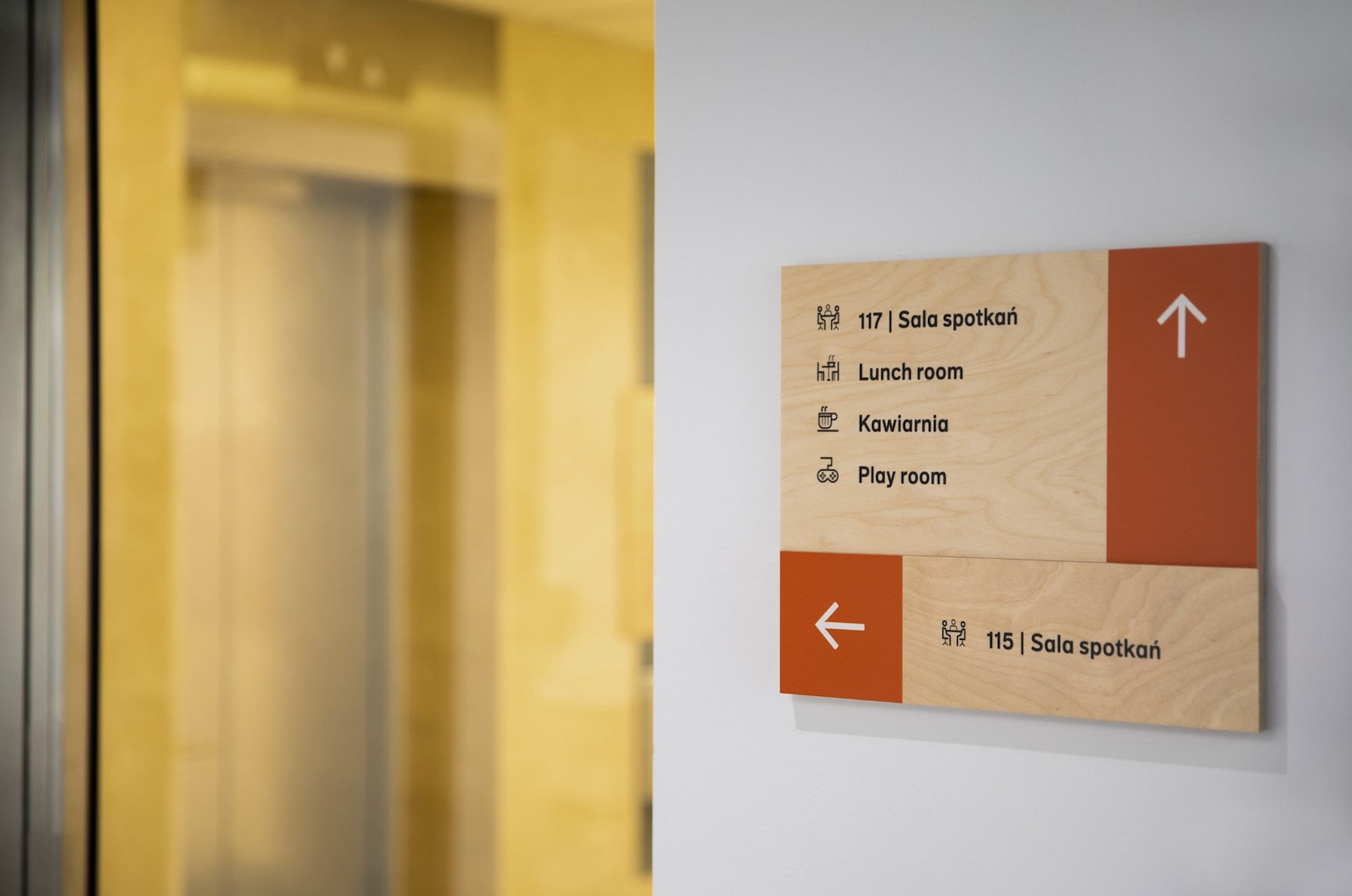 Wooden Interior Wayfinding Signs Custom Indoor Wooden - Etsy
