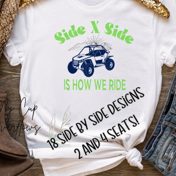 Side by Side Svg - Etsy