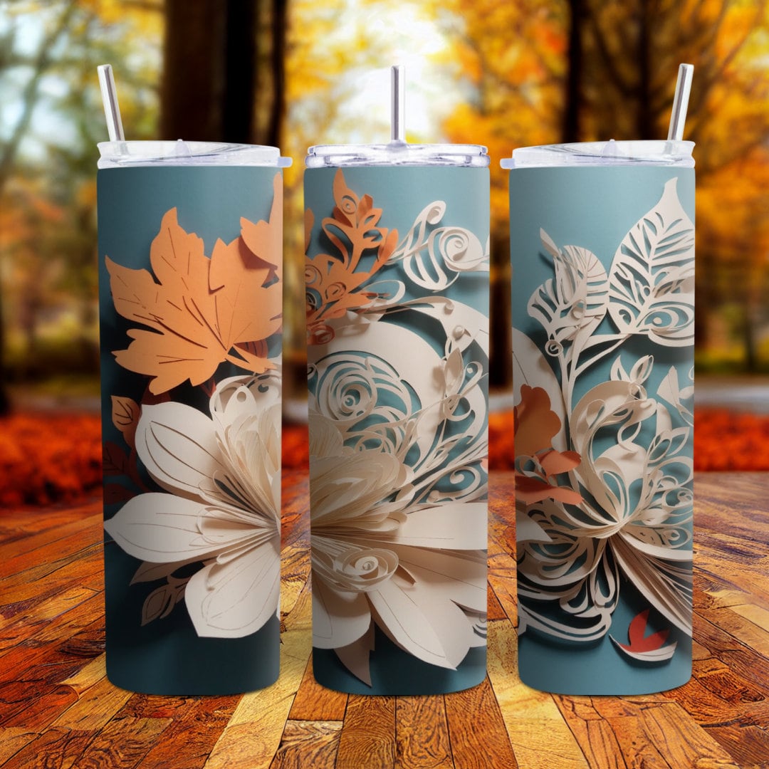 3D Sublimation Tumbler Wrap Fall Winter Bundle Six Designs in - Etsy