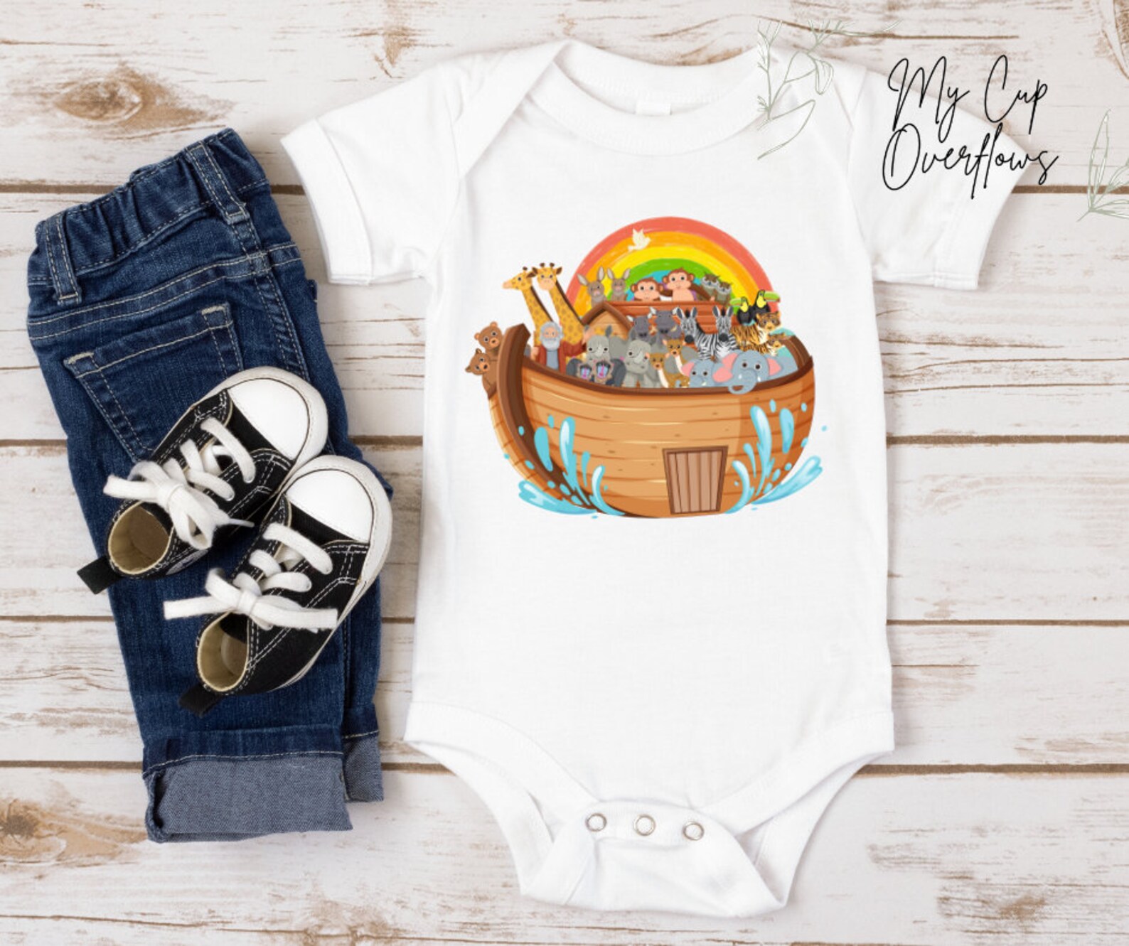 Noah's Ark Clipart Sublimation PNG Design Digital Download Files. Noah ...