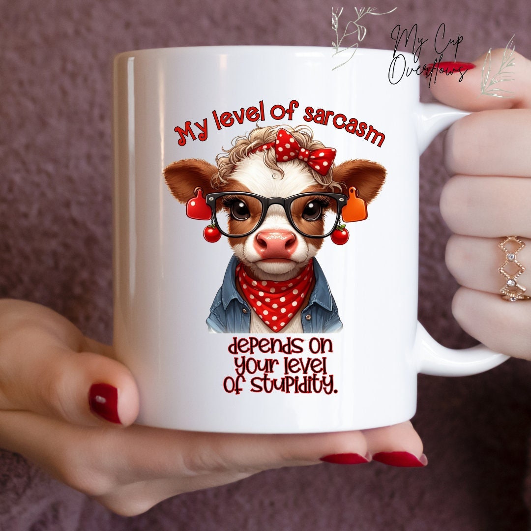 Funny Sarcastic Heifer Cow PNG - Sublimation Design (digital Download ...