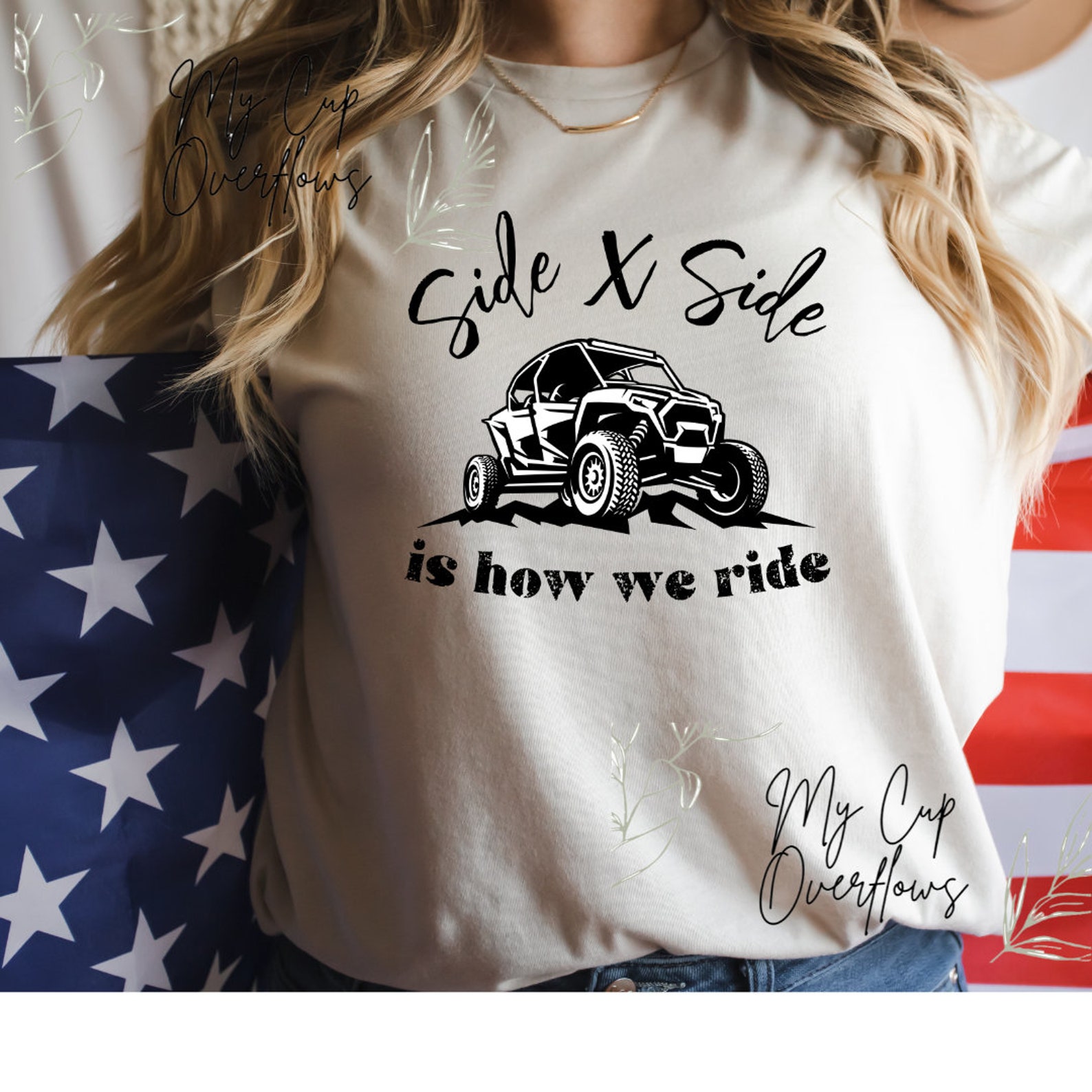 Side by Side is How We Ride ATV UTV Fun Sxs Sublimation PNG Digital ...