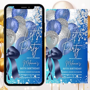 Blue Birthday Party - Etsy
