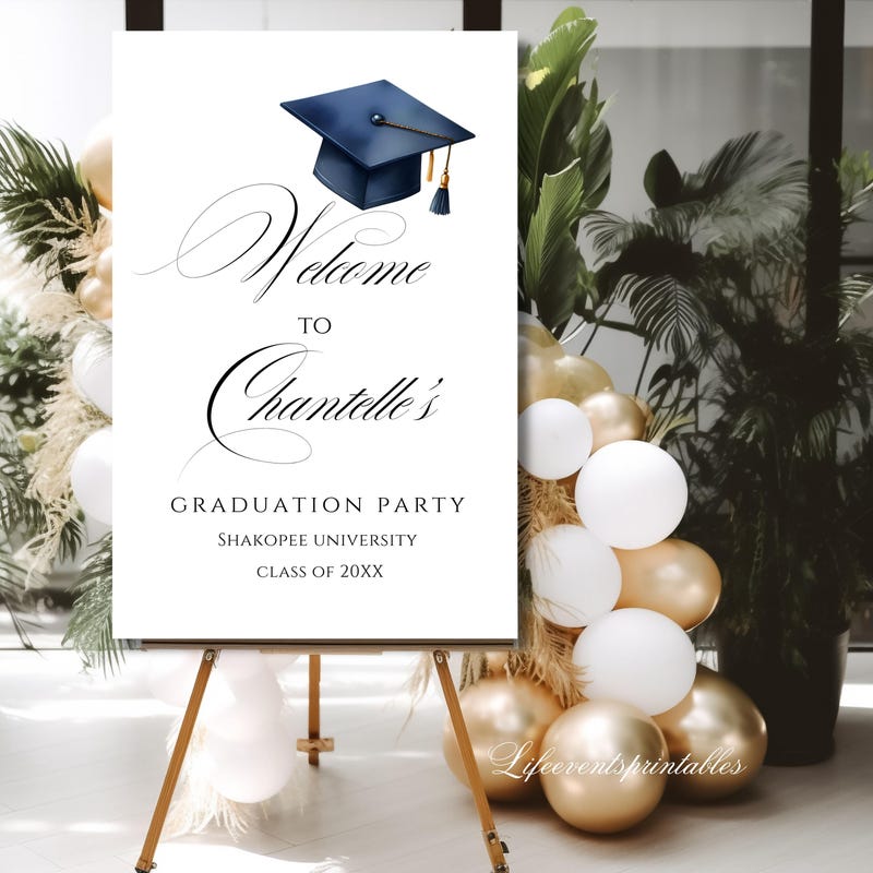 Graduation Welcome Sign - Etsy