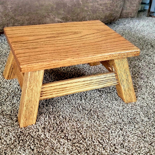 Red Foot Stool - Etsy