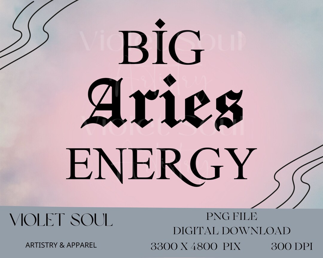 Big Aries Energy PNG, Zodiac PNG, Spiritual Png, Zodiac Sign, Astrology, Horoscope, Aries Png ...