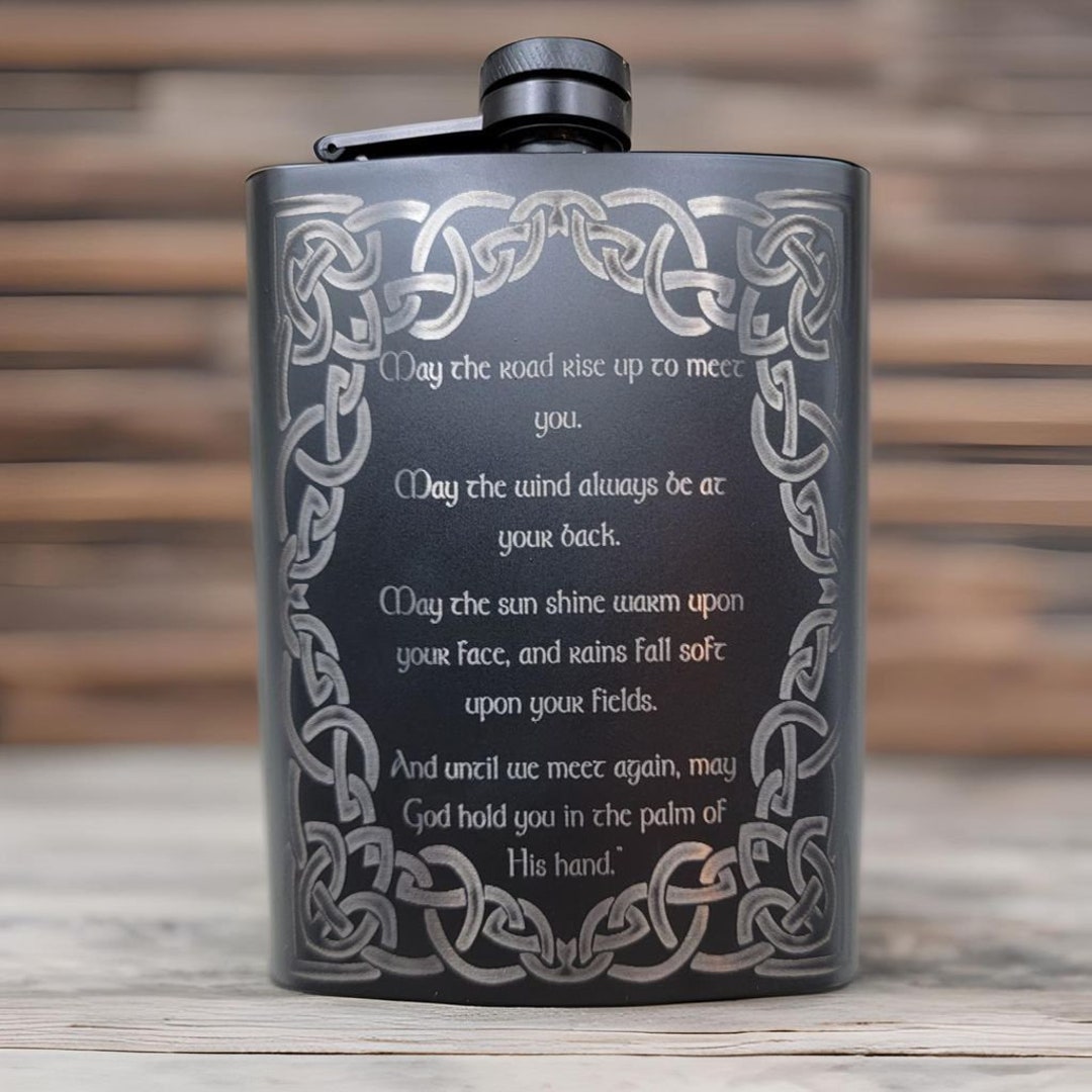 Personalized Laser Engraved Flask - Etsy