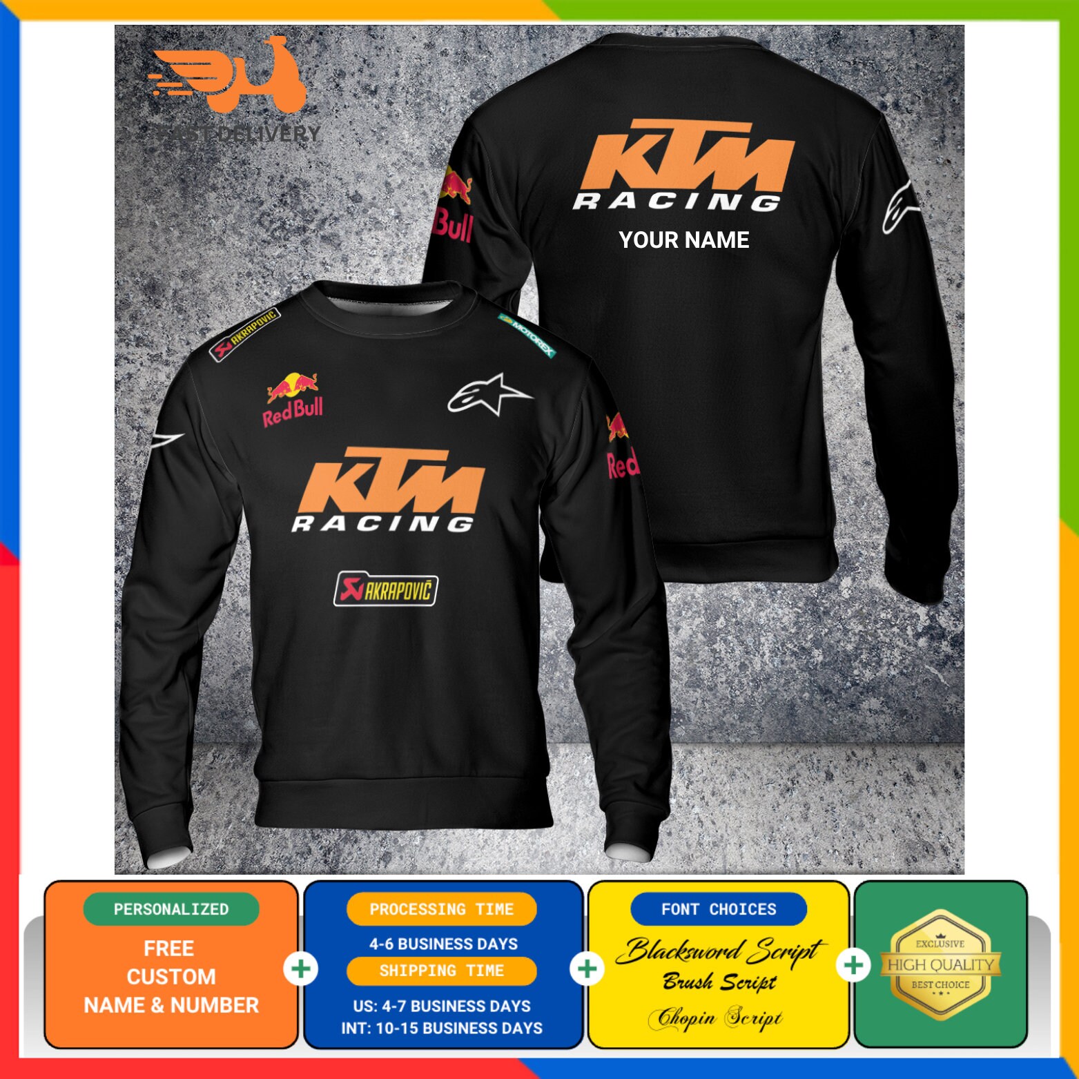 Custom Ktm Logo