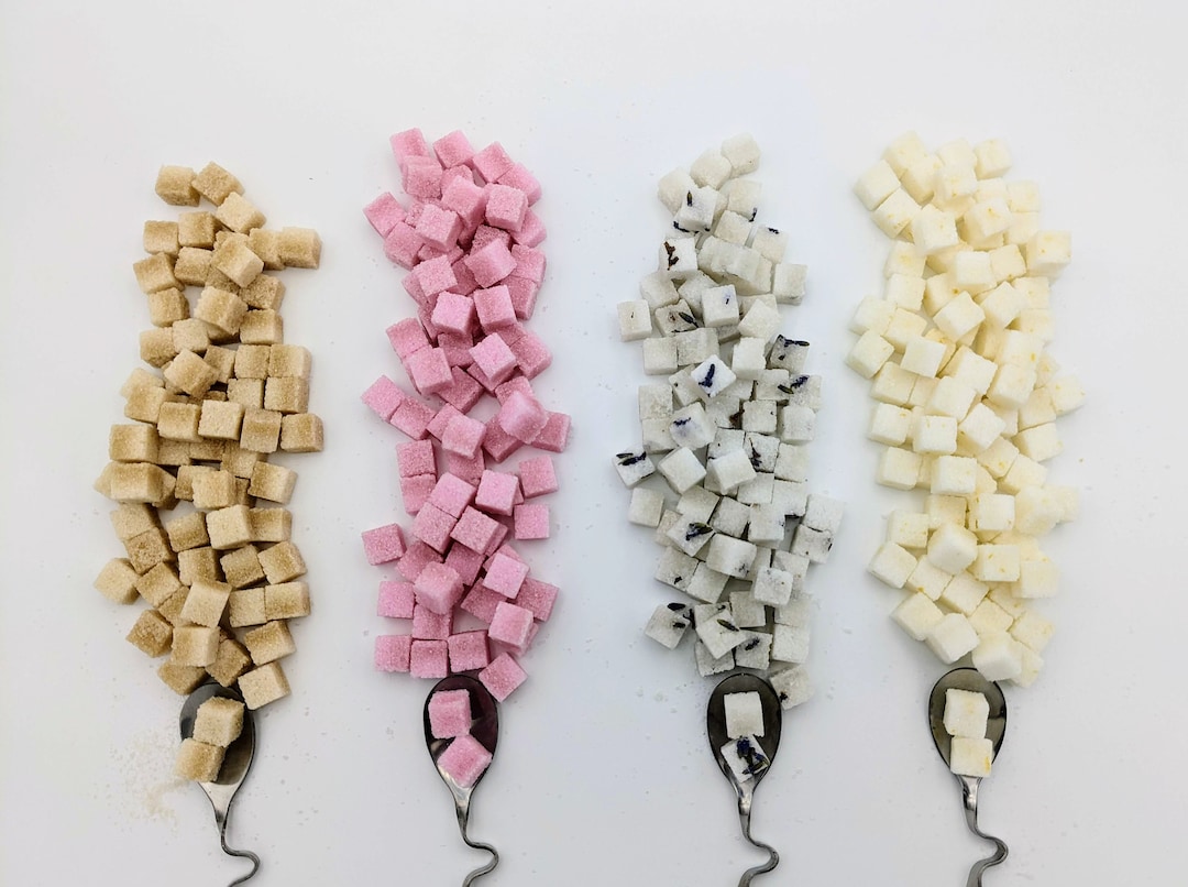 Infused MINI Sugar Cubes - 144 Count - Handcrafted, for Tea or ...