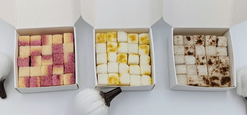Fall MINI Sugar Cubes: Various Flavors - Tea and Champagne Sweetener ...